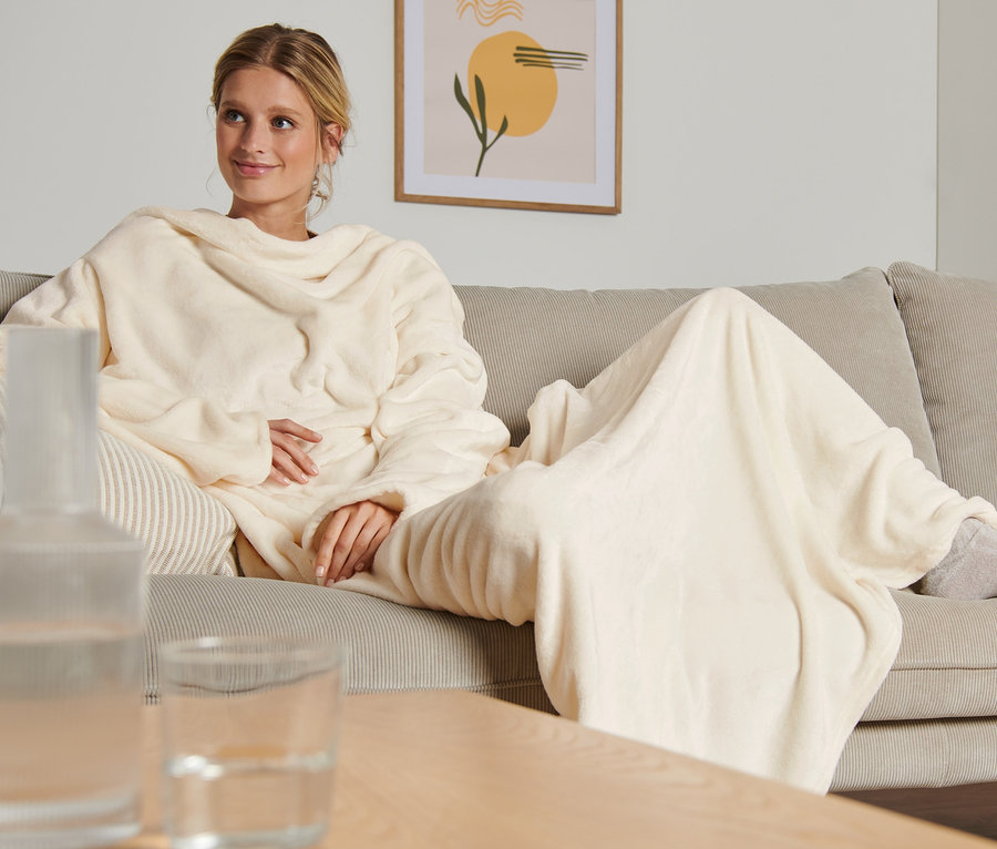Schöne Kuscheldecke Mit ärmeln Tchibo Fotos